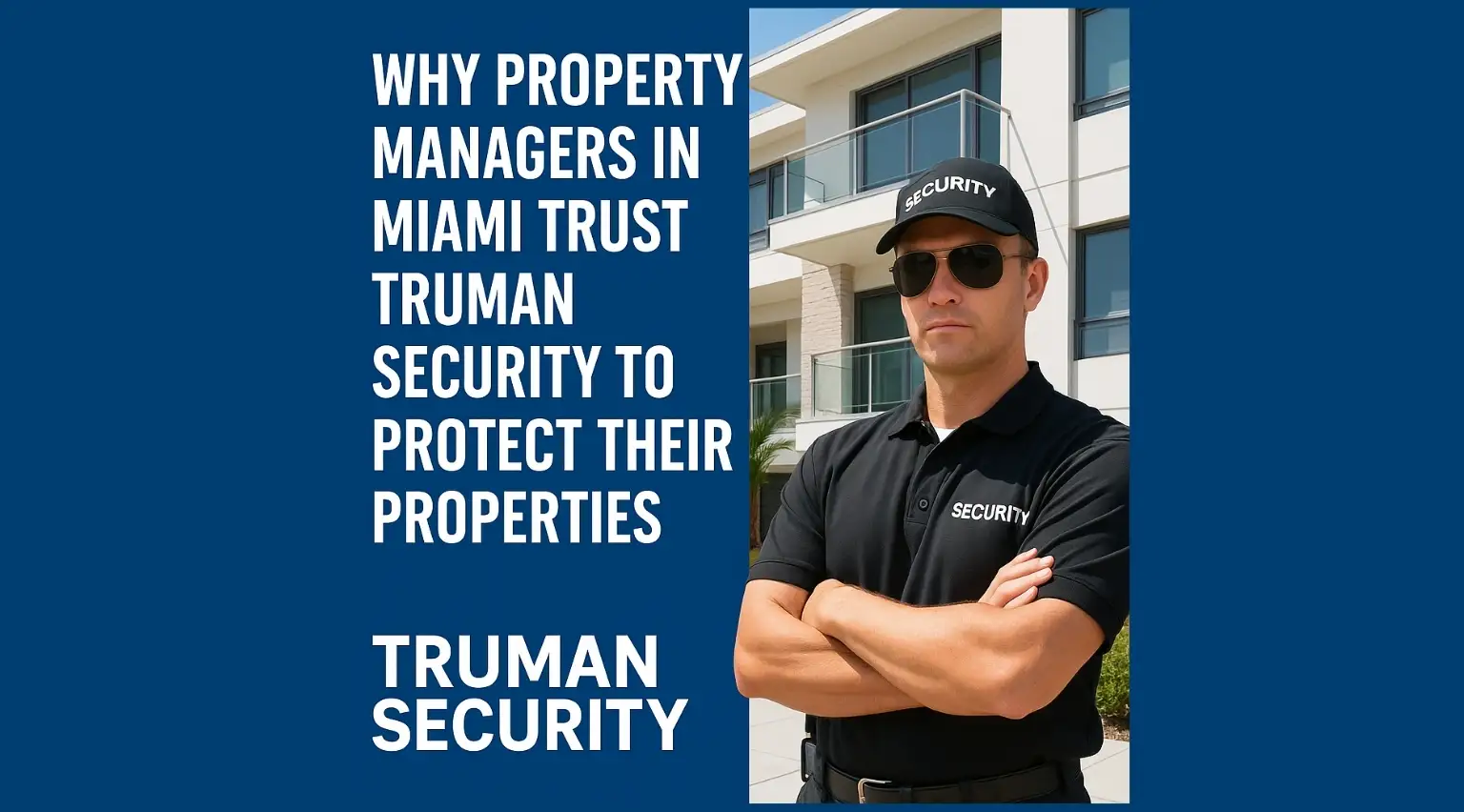 Why Miami Property Managers Choose Truman Security?